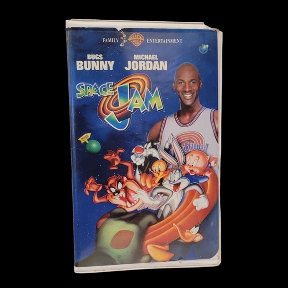 Disney | Cameras, Photo & Video | Vintage 997 Space Jam Warner Bros Vhs ...